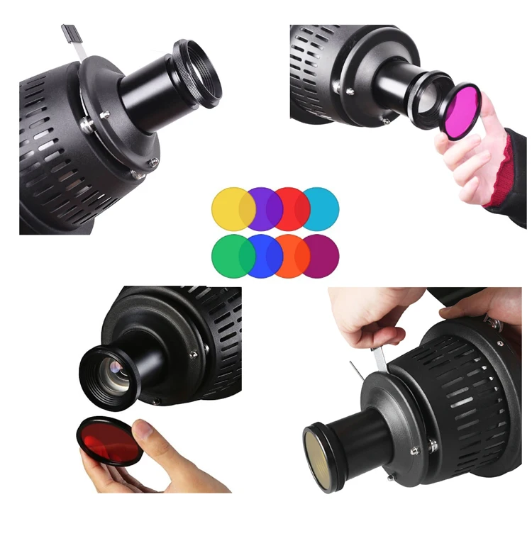 Optical Snoot Spotlight Concentrator Photographic Snoot 16pcs Graphics ...