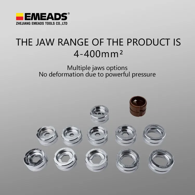 Ez-400 Ebs-400 Battery Cu50-400mm2 Hydraulic Tool Crimping Cable Crimper Ebs-400 Connector ...