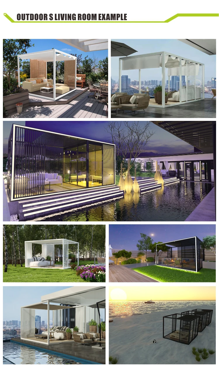 Pergola Pergolas-Bioclimat Pergolas 4*3 Paragon Aluminum
