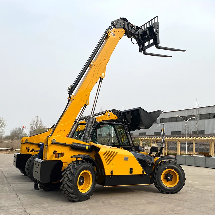 3 Ton Telehandler Telescopic Forklift Wheel Loader Telescopic Boom ...