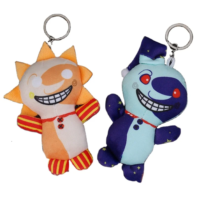 12Cm Sundrop Fnaf Moondrop Bobby Jangmo-O Sun Moon Clown Plush Stuffed ...