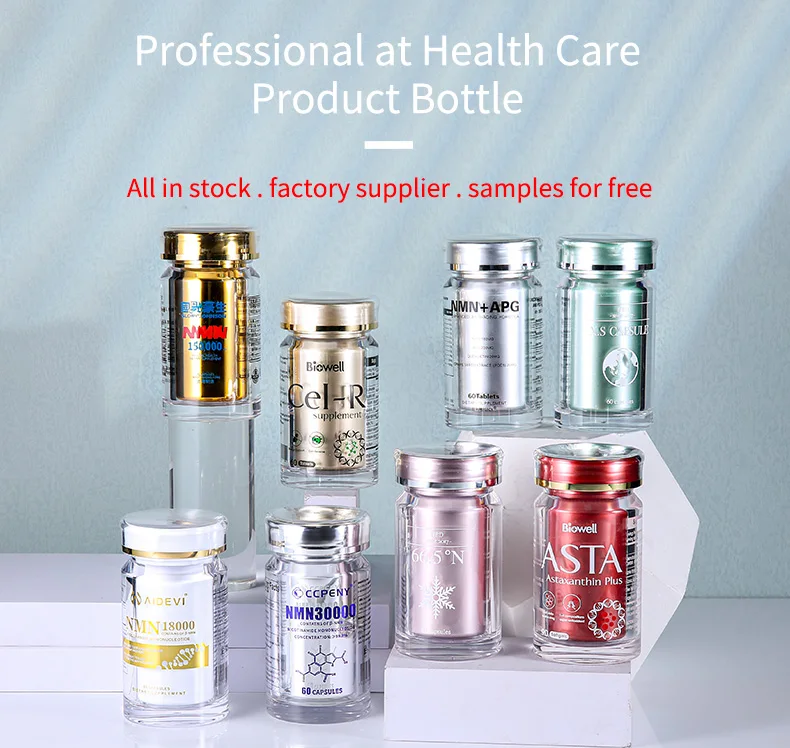 Custom Ps Pill Bottle With Inner Container Customer Design Printing ...