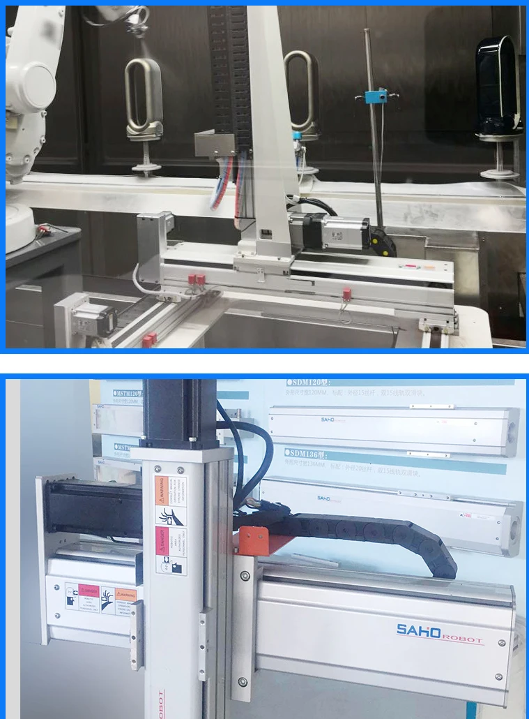 YZ Customizable Multi-Axis XYZ Gantry Robot Arm Motorized Table