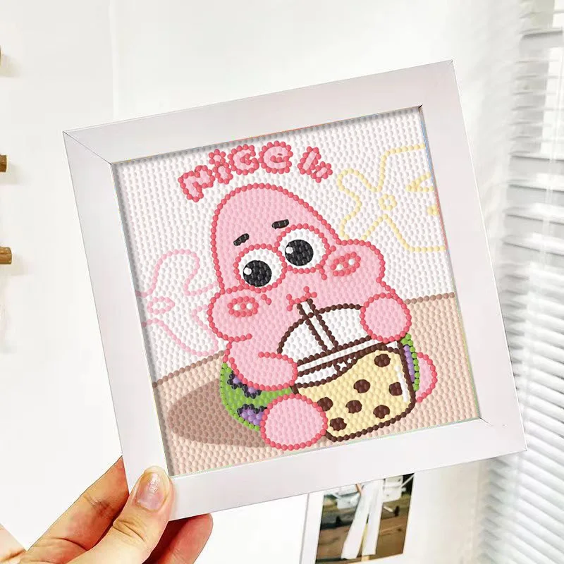 DIY Diamond Painting - Cartoon Cute Sponge Patrick Octopus Crab Home Decor