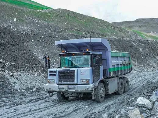 Mini Tipper Truck 60 Ton SKT90E - Reliable Mining Truck