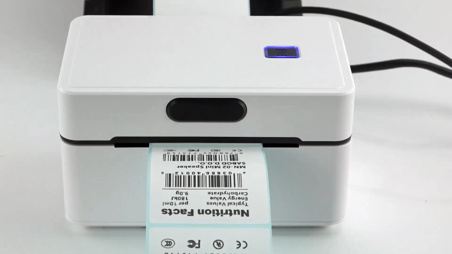 Waybill Label Printer 80mm Thermal Barcode Label Printer Fast Printing ...