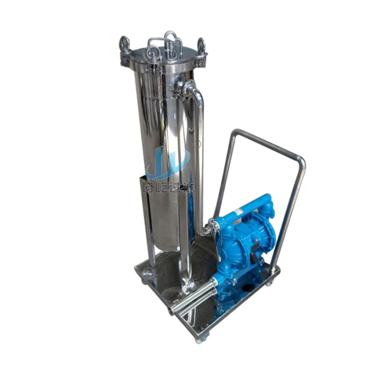 Portable Bag Filter Housing Impurity Filtration Single Bag Filter for ...