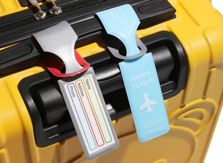 Id Name Address Identification Tag Cute Luggage Tag With Luggage ...