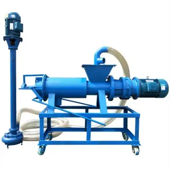 Animal Waste Chicken Cow Dung Dewatering Machine Manure Dewatering ...