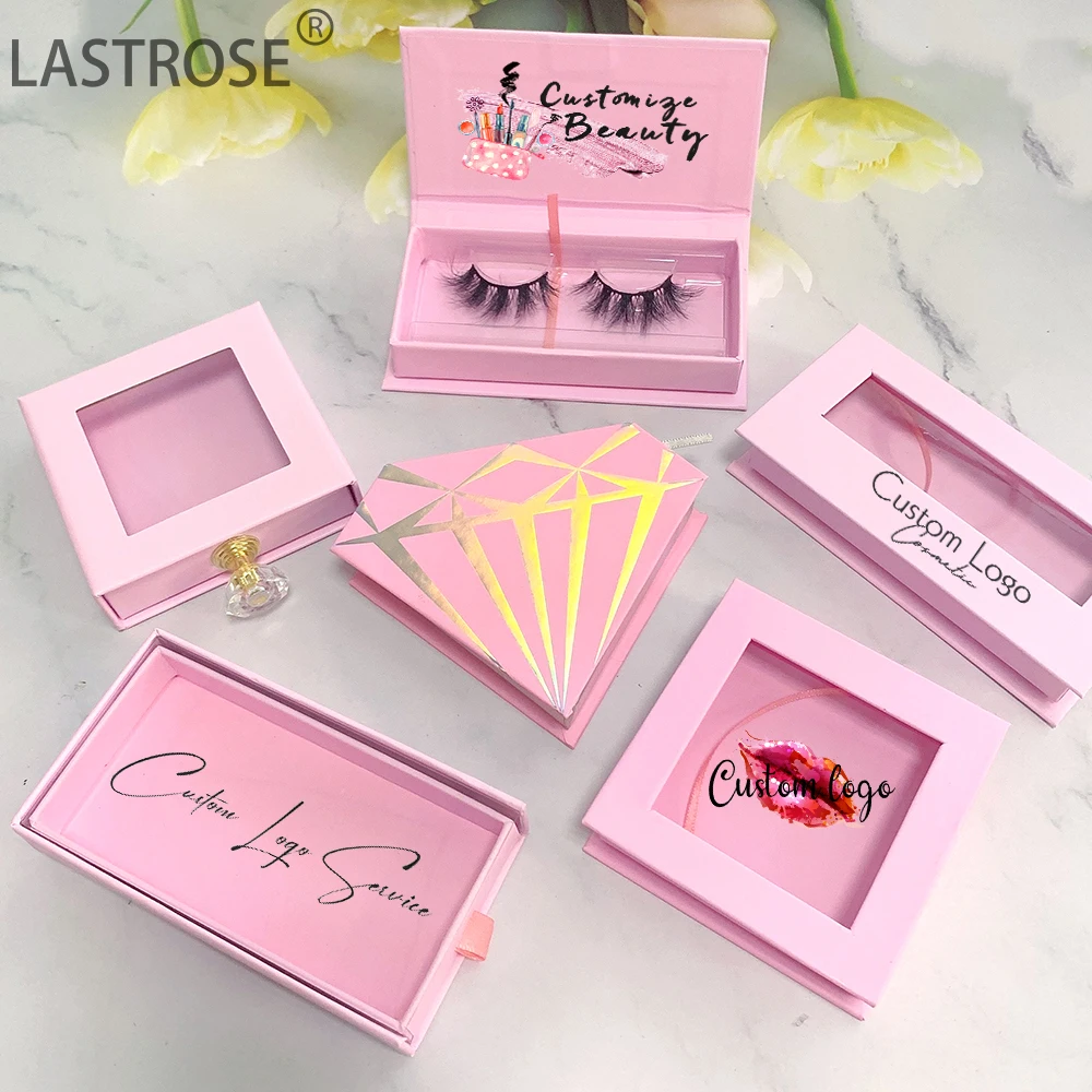 Empty Eye Lash Packaging Box - Luxury 3D Mink Lashcases