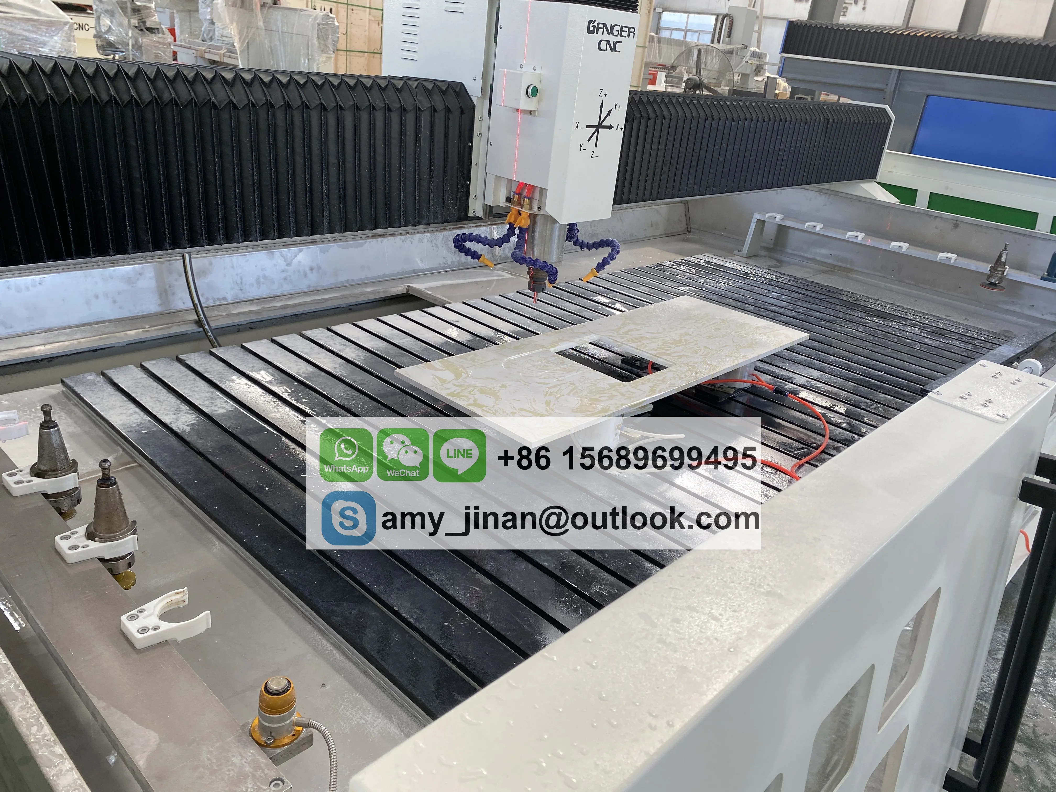 Ganger Cnc Machine 3015atc For Counter Ops - Buy Ganger Cnc Machine ...