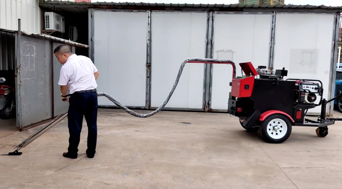 Core Components for Crack Repair Driveway Crack Filler Machine Pump ...