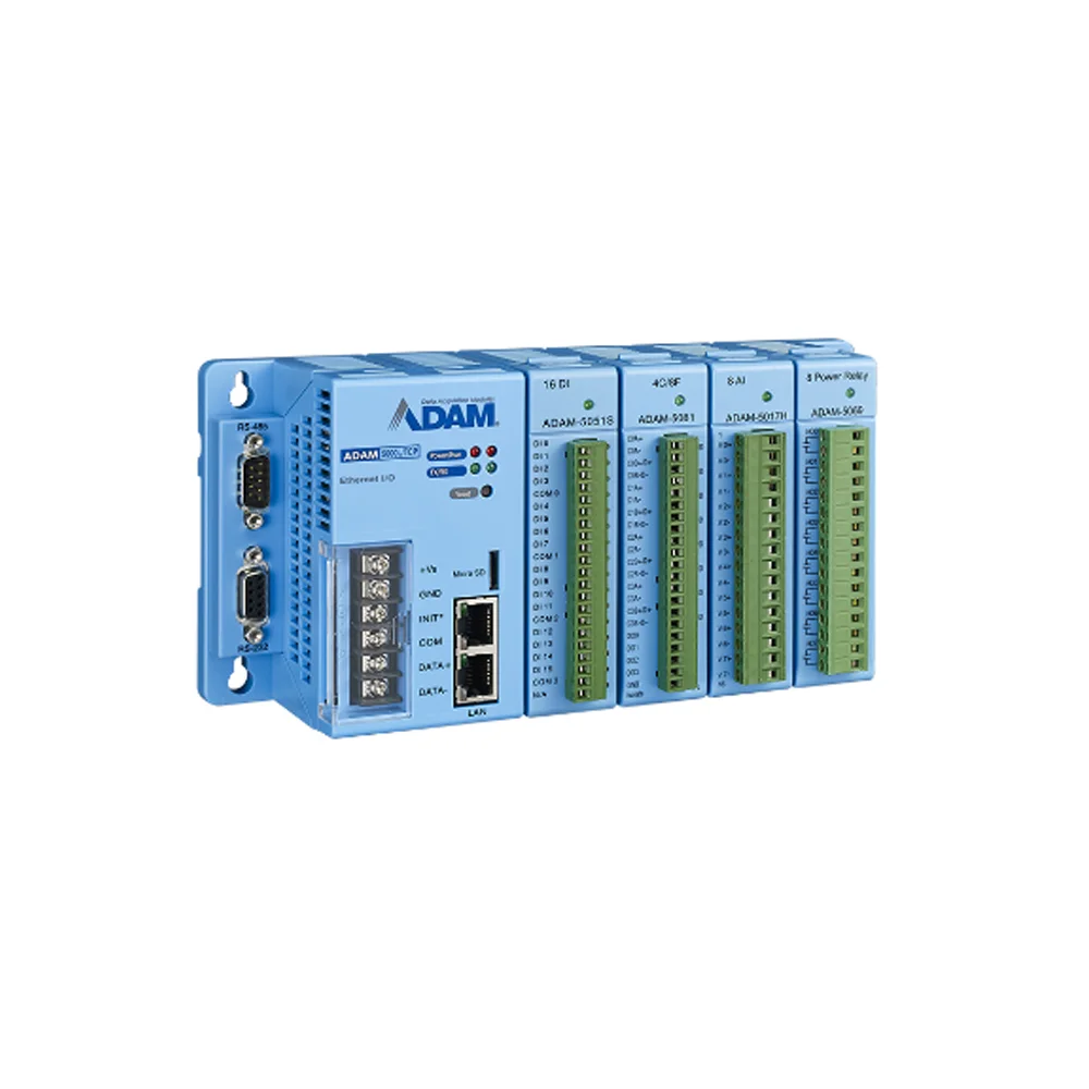 Advantech Adam 5000l/tcp 4-slot Distributed Da&c System Ethernet-based Data Acquisition Control ...