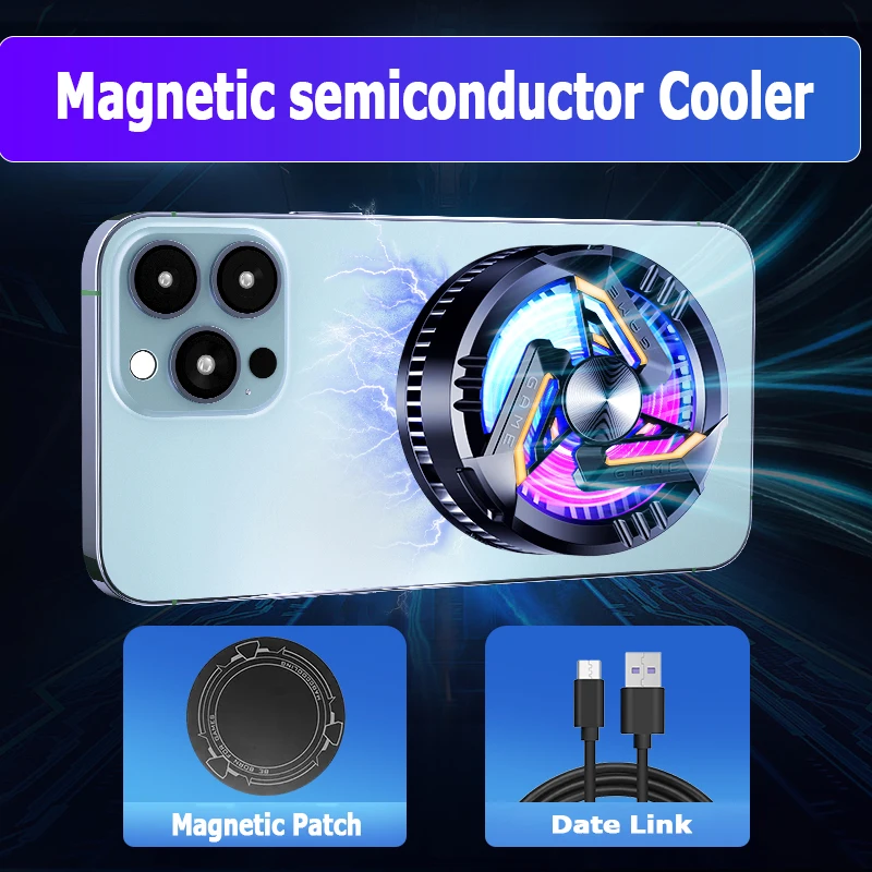 Mobile Phone Cooler Magnetic Fan - Fast Cooling Solutions