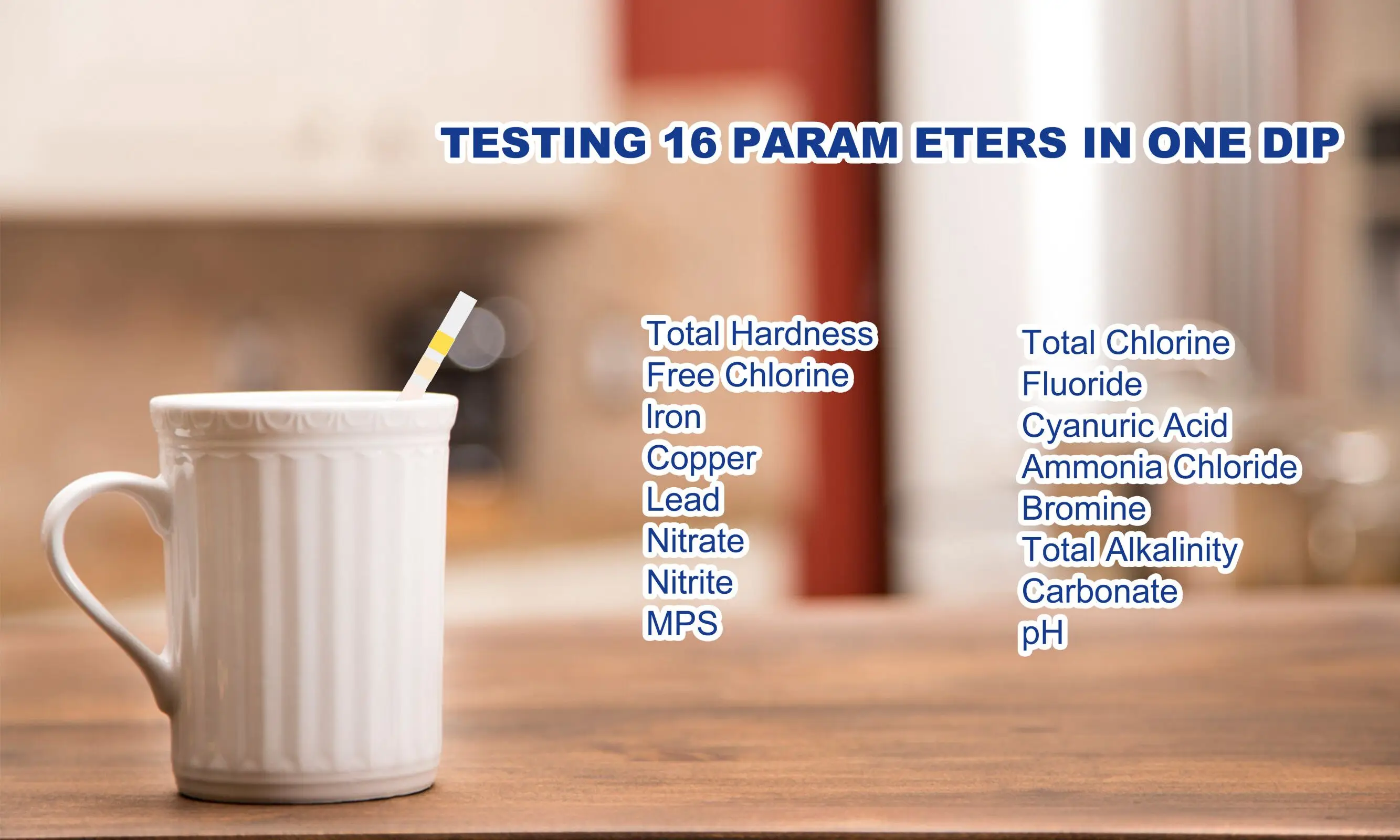 Vansful Drinking Water Test Kit 100 Test Strips Complete Water Test ...