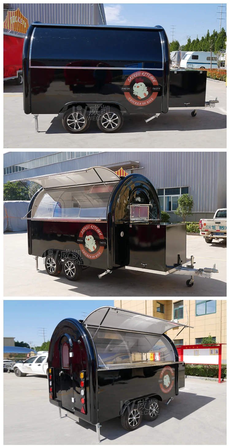 WECARE Remorque Comida Food Truck Fried Chicken Lunch Food Trailers ...