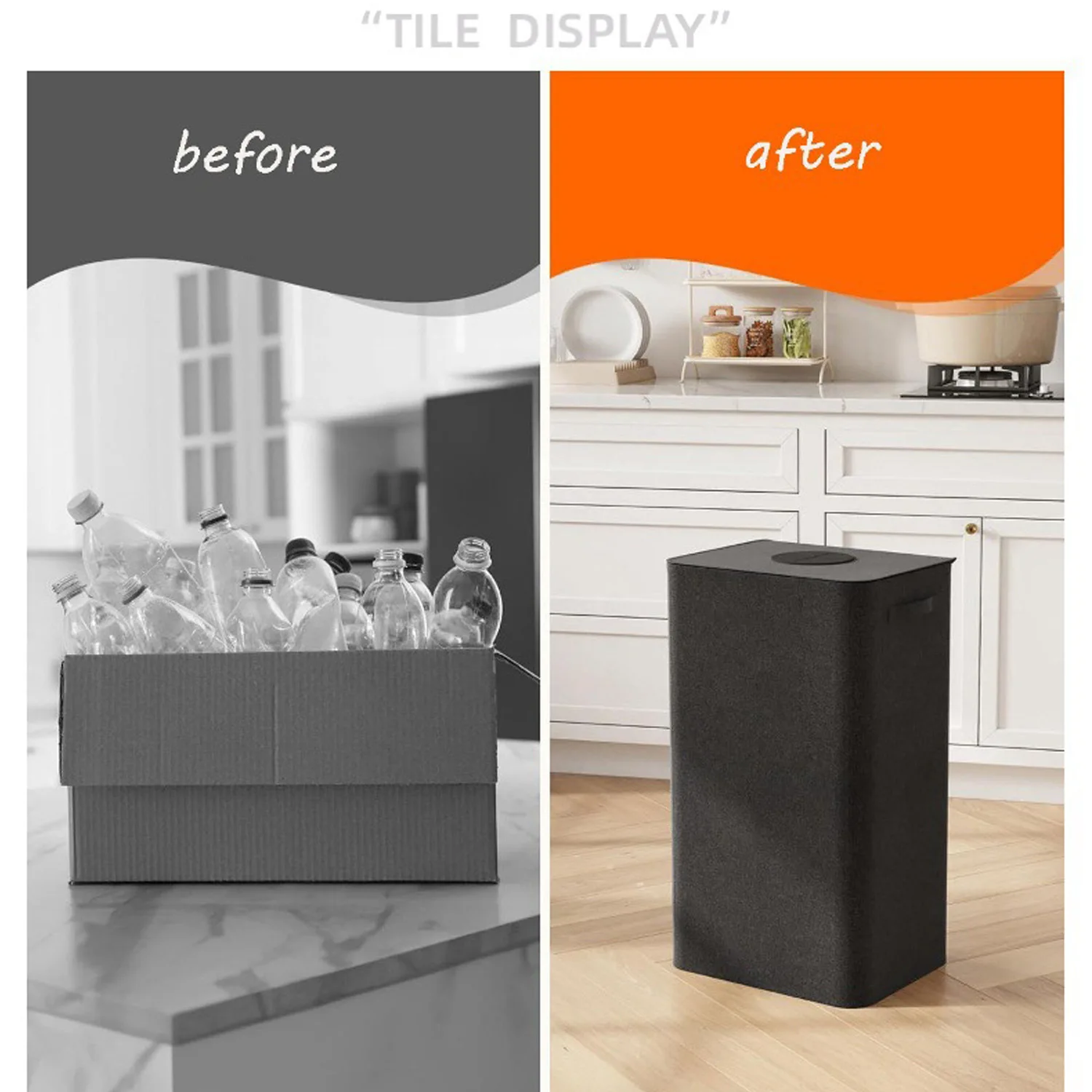 100L Deposit Bottle Recycling Storage Bin Empty Bottle Collection ...
