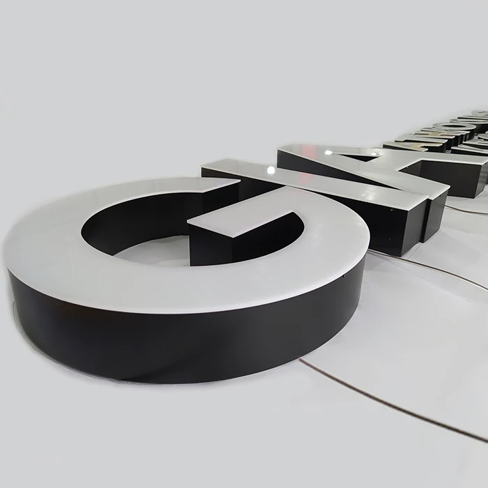 Custom Outdoor Wall 3d Illuminated Retail Store Name Sign Design ...