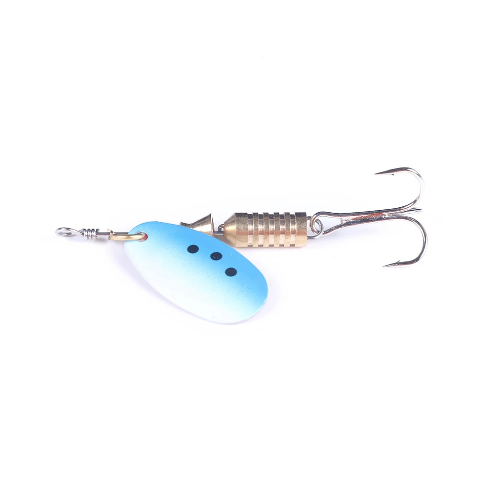 4 5cm 5 2g Spinning Fishing Bait Metal Lure Spinner Spoon Fishing Lures ...