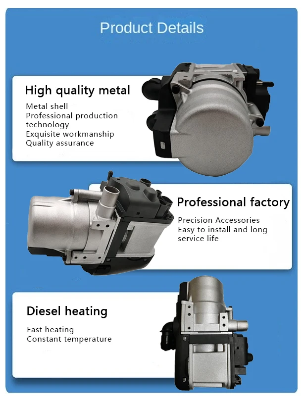 12v 5kw Engine Coolant Heater 12v 5kw Diesel Water Parking Liquid ...