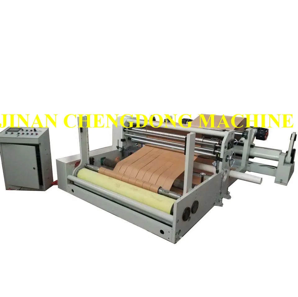 Kraft Paper Jumbo Roll Slitter Rewinder Machine/ Paper Roll Rewinding ...