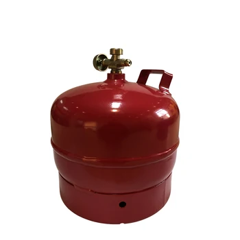 Ukraine Lpg Gas Cylinder 2kg Brass Valve Lpg Cylinder Camping Cylinders ...
