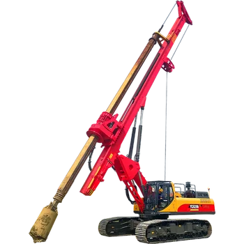 Rotary Drilling Rigs Hydraulic Diesel Engine Ycr280d Piling Machinery ...