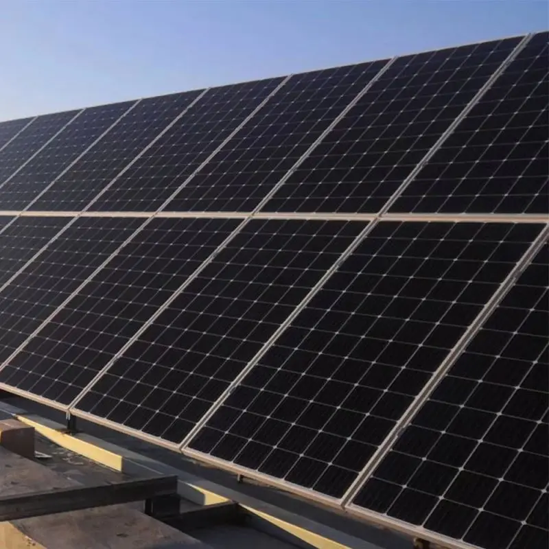 Solarplatten Placa Solar 400w 600w Solar Mono Kit Panel Solar 500w 48v ...