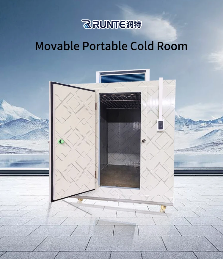 Mobile Food Refrigerator Trailer - Movable Cold Room