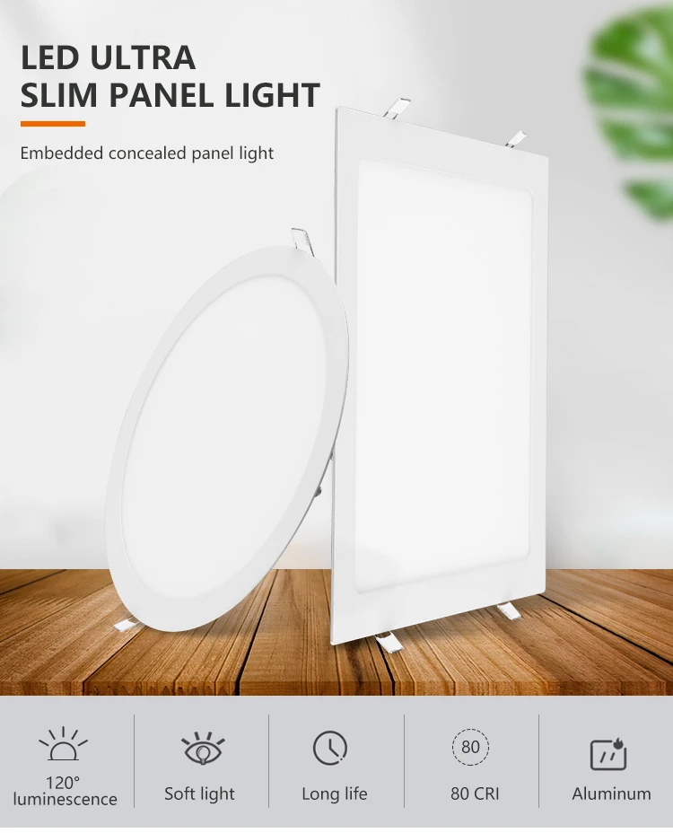 Indoor Commercial Lighting - Efficient LED Panel Lamps