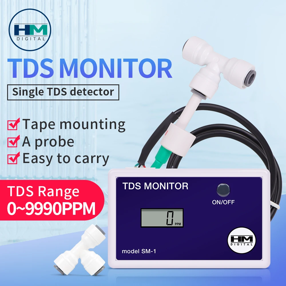 Alibaba.com: HM Digital SM-1 TDS monitor with 0-9990ppm range and ...