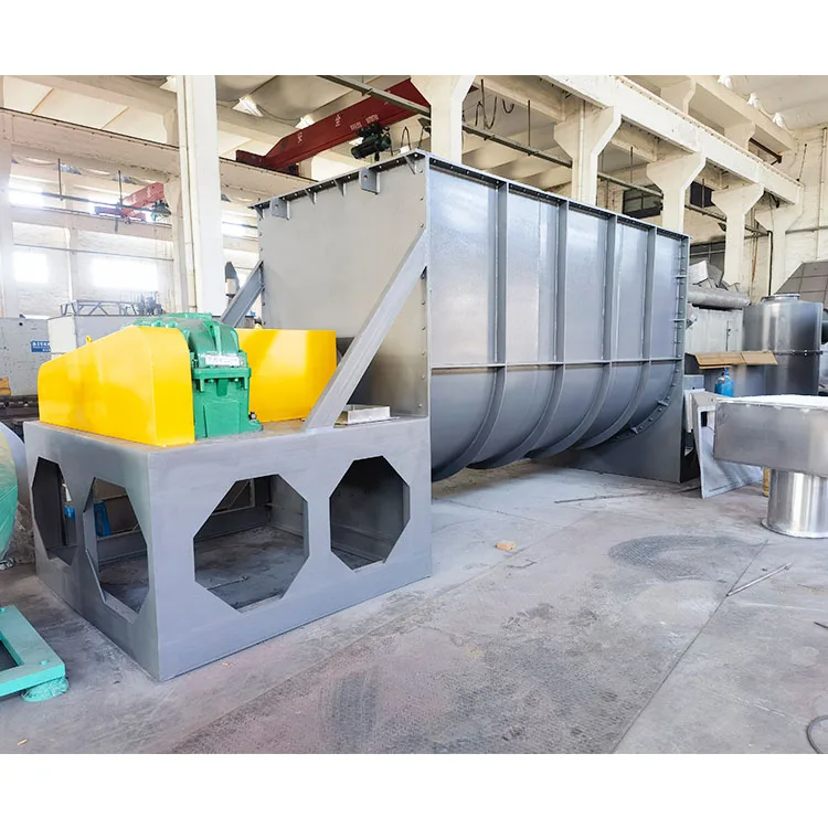 Large 10 Tons Horizontal Mixer For Kitchen Waste - Buy Feed Mixer Mixer ...