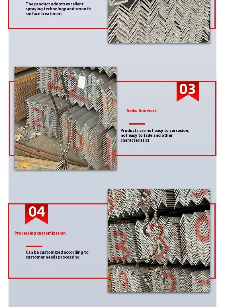 High Quality Gi Slotted Angle Iron Bar Hot Rolled Ms Carbon Steel ...