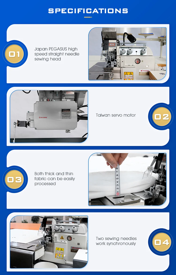 Pegasus Automatic Mattress Heavy-duty Flanging / Overlock/serging ...