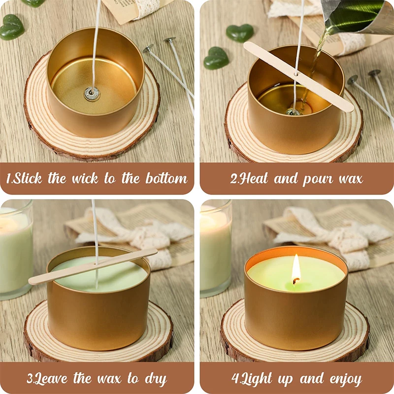 Adults DIY Candle Making Kit - Soy Wax & Pleasant Scents
