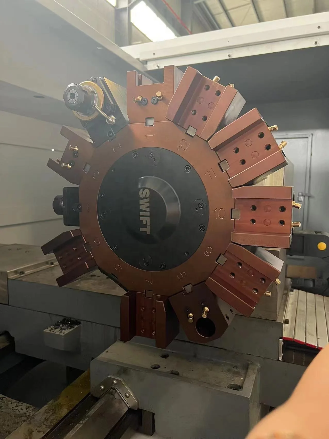 Lant Bed CNC Lathe 750 mm TCK56 Turning Machines Metal Metal Milling ...