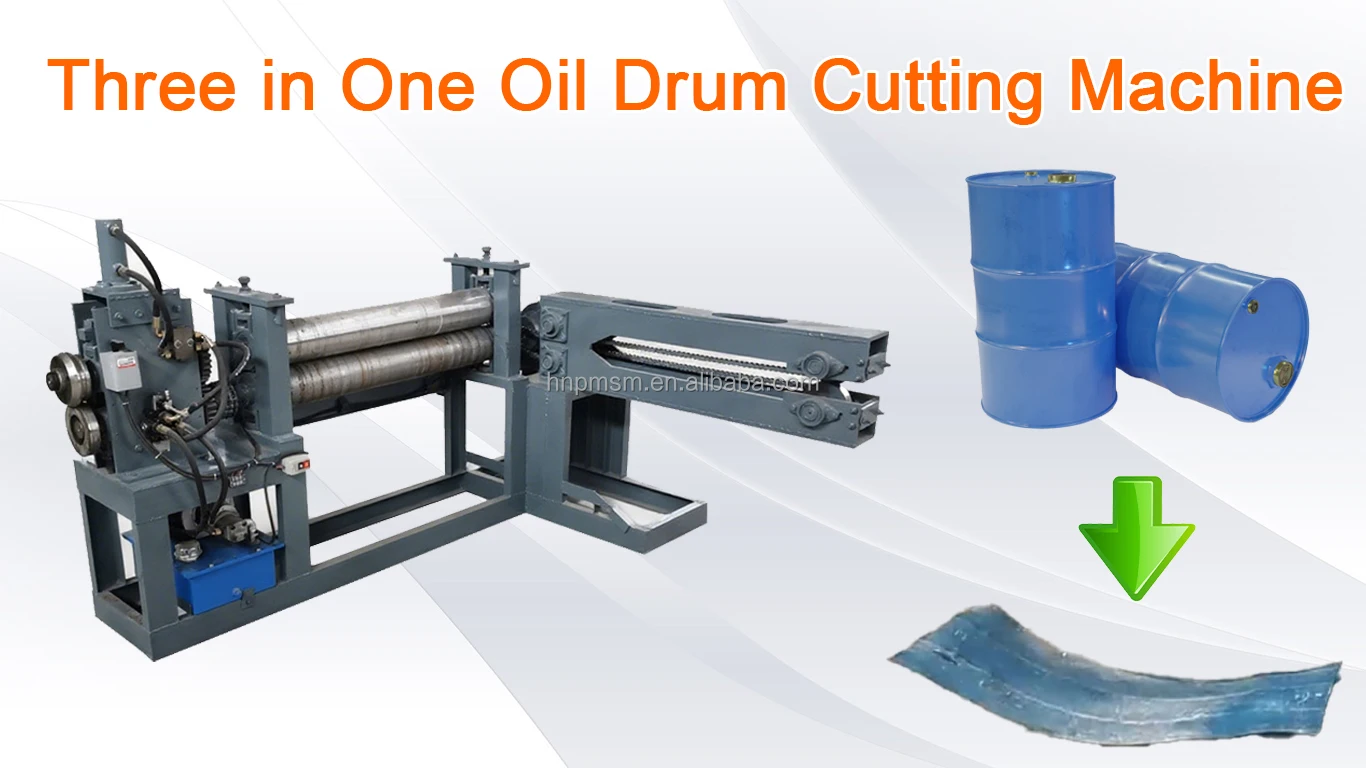 New Hydraulic Vertical Drum Shearing and Cutting Machine Semi Automatic ...