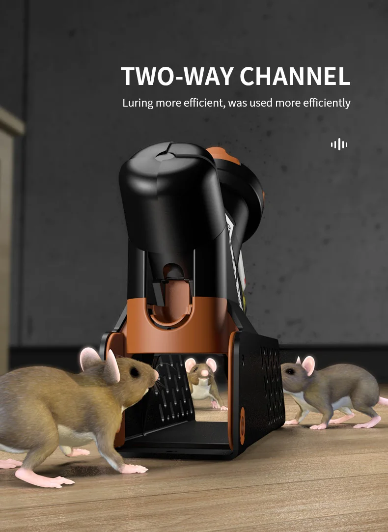 E28 Rodent Killer Gas Pressure Intelligent Automatic CO2 Mouse Trap