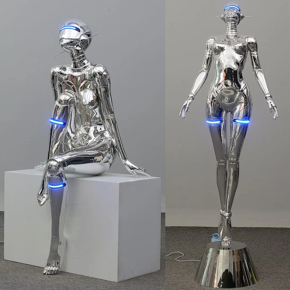 Hajime Sorayama Metropolis Ii Sexyrobot Chrome Zinc Sculpture - Buy Hajime Sorayama Sculpture ...