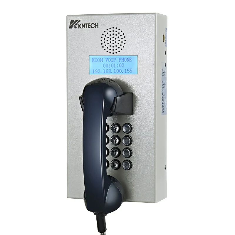 KNTECH Vandal Proof Inmate Phones Wall Mount Inmate Telephone KNZD ...