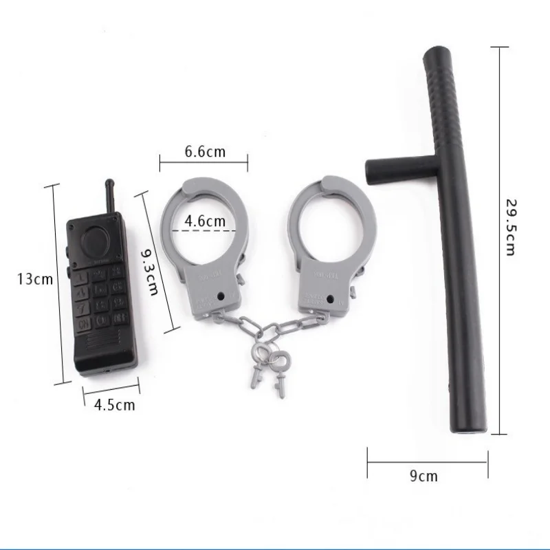 Hot Sale Halloween Cosplay Toy Children Pretend Play Police Set Kids ...