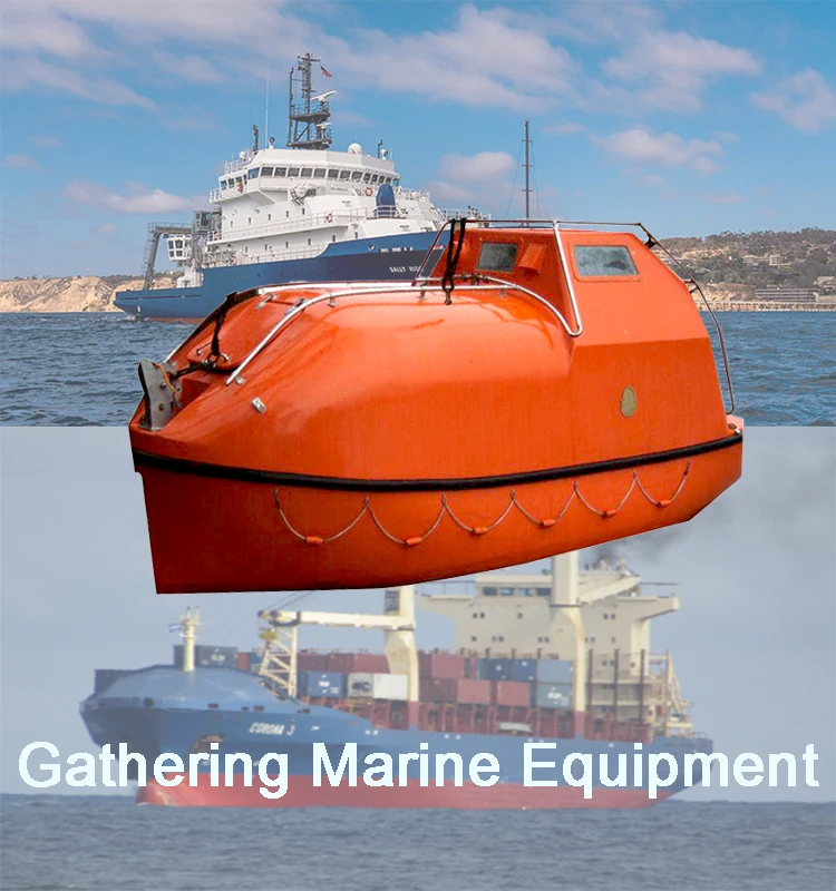 SOLAS 20 Persons TEMPSC Totally Enclosed Lifeboat for Sale