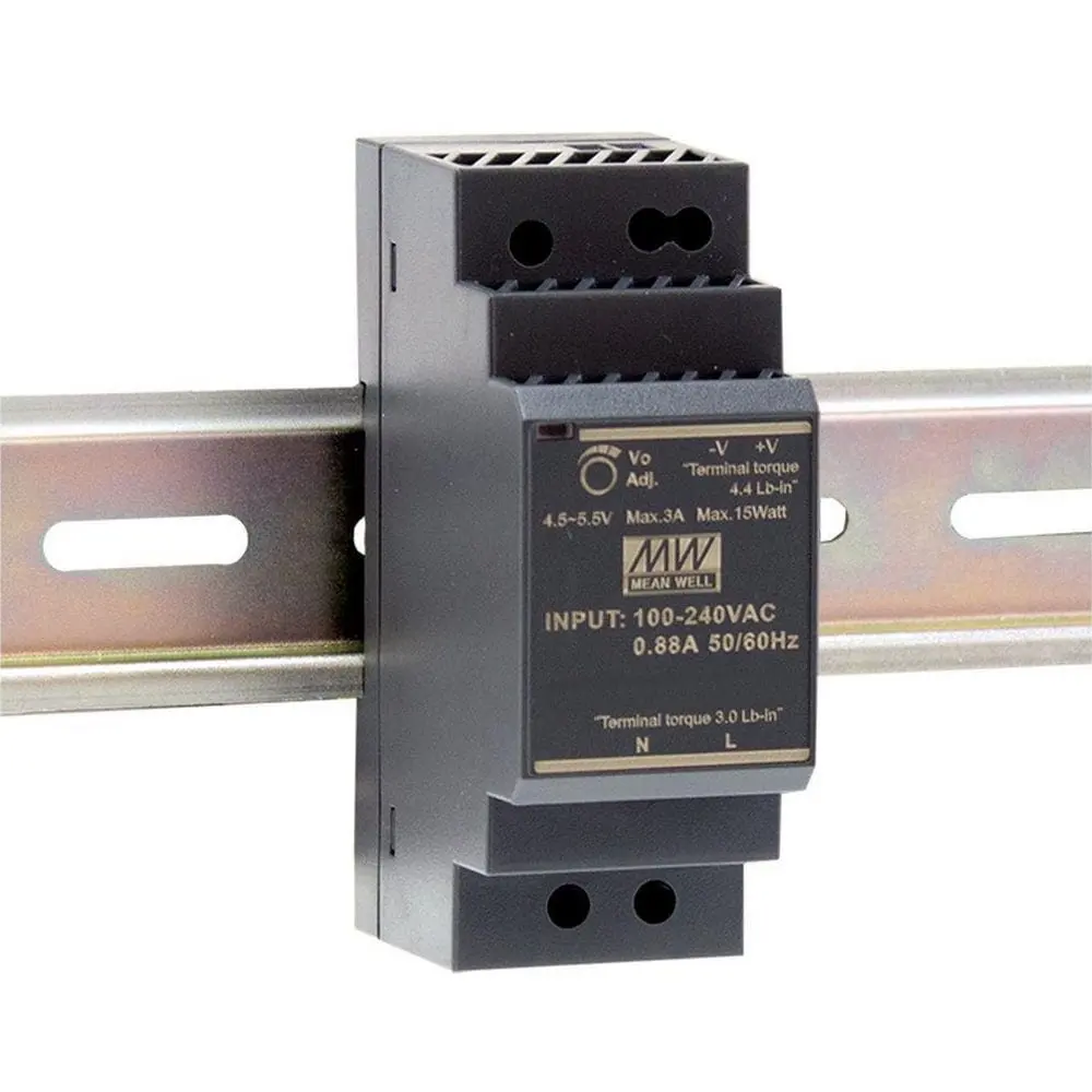 Mean Well Din Rail Power Supply 30W 48V Single Output 3A 100-240VAC ...