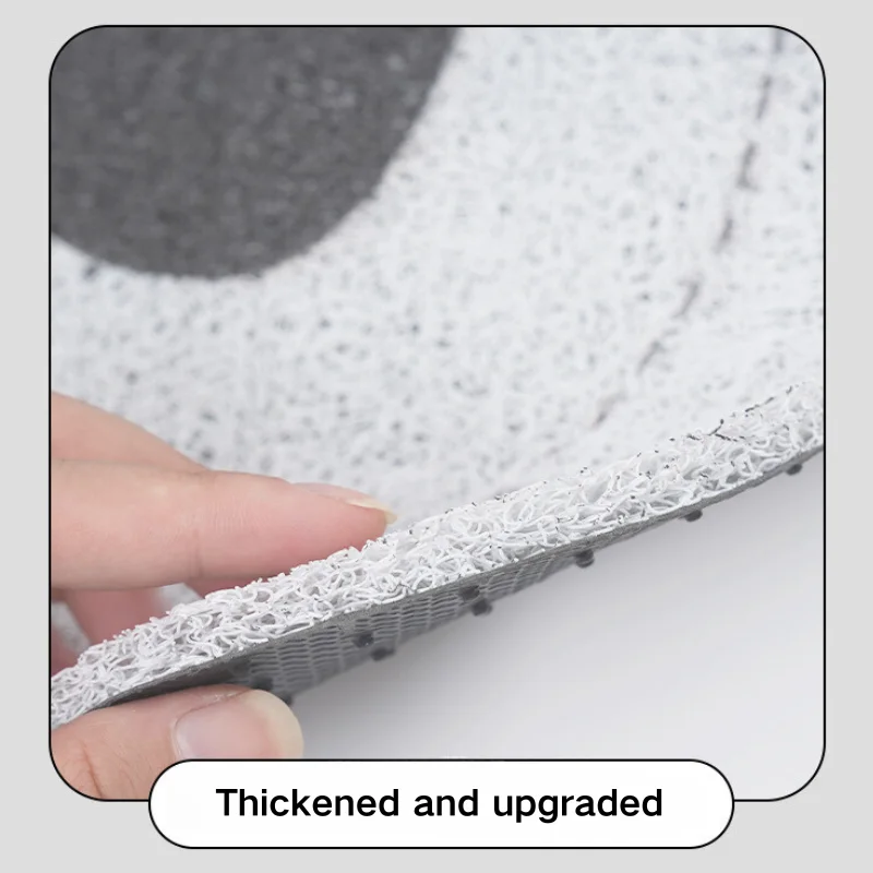 4-piece Oriental Cartoon Toy Adhesive Anti-slip Wire Loop Car Mats For ...