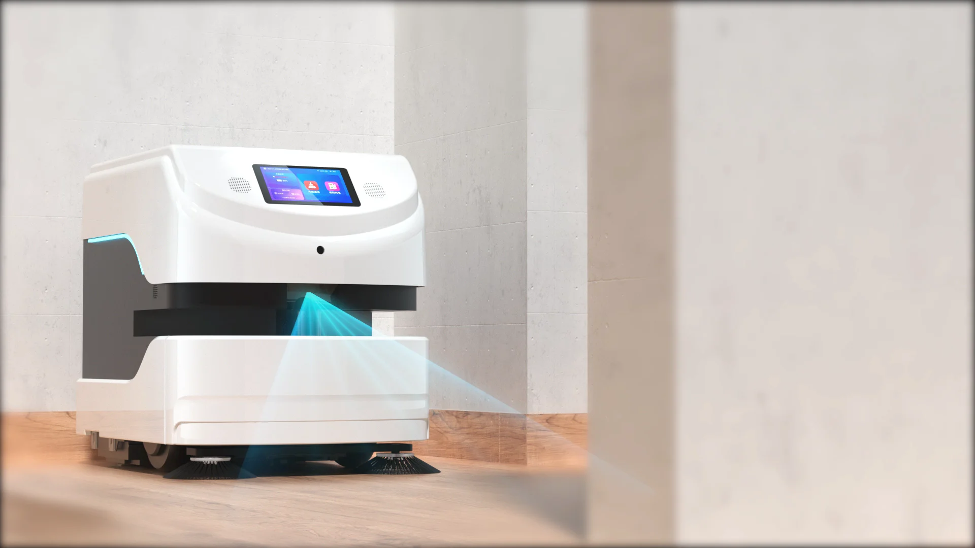 Reeman Intelligent Cleaning Robotic For Office Building Robotic Floor ...