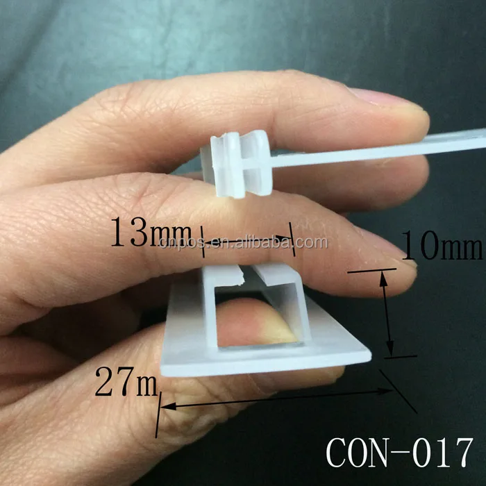 Plastic Clips for Corrugated Shelf - Carton Protection