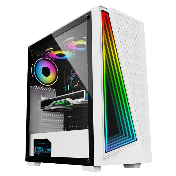 High Quality pc case Gaming pc cabinet gaming computer case with RGB ...