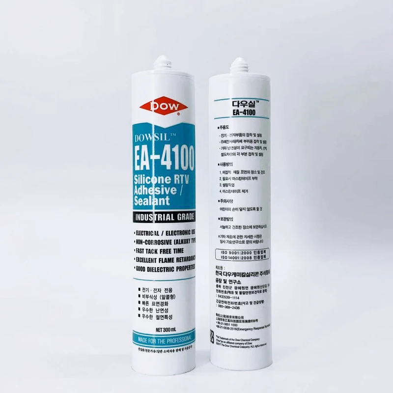 Dowsil Ea-4100 White Moisture Cure Silicone Adhesive Fireproof ...