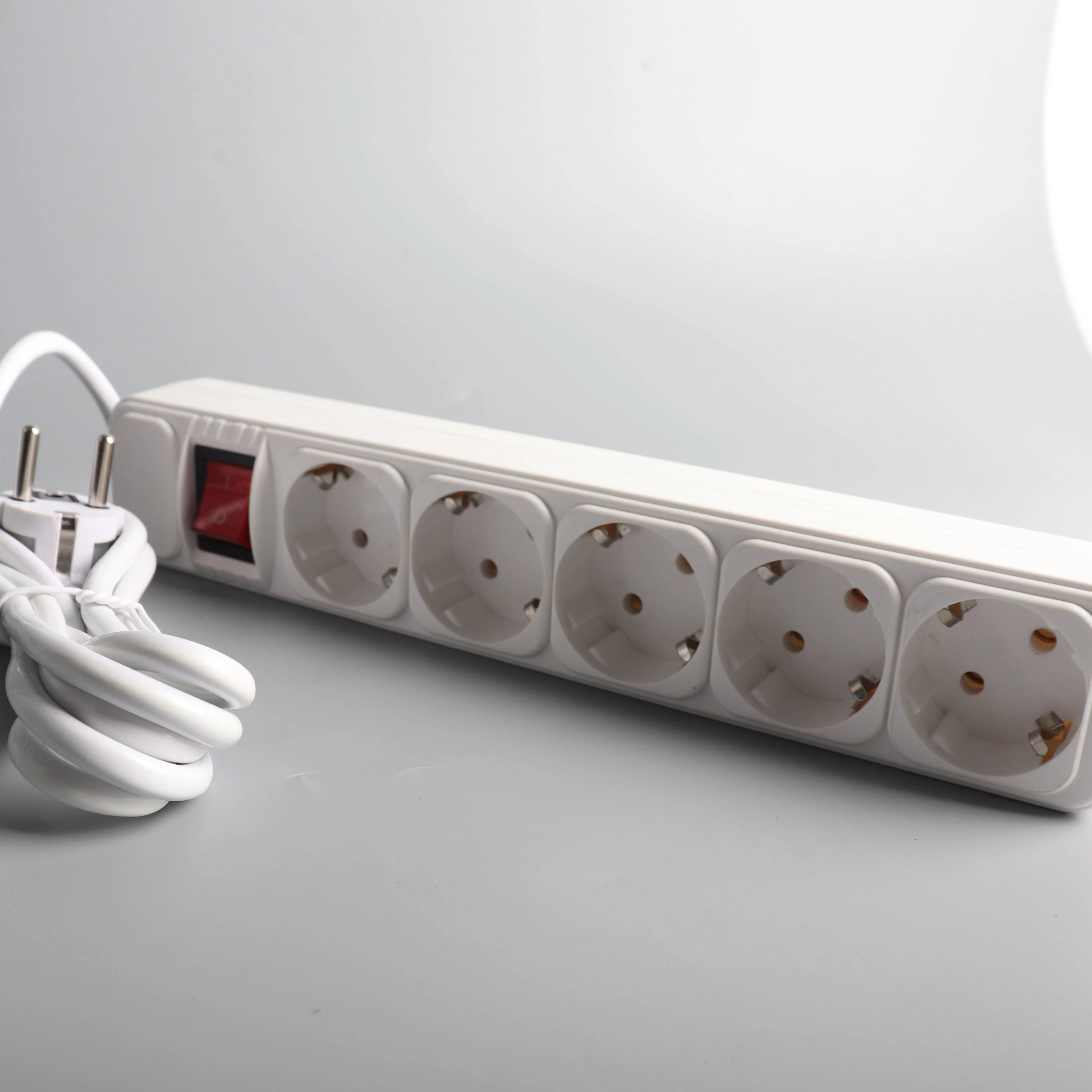 3-socket power terminal board Drag cable board with switch extension ...