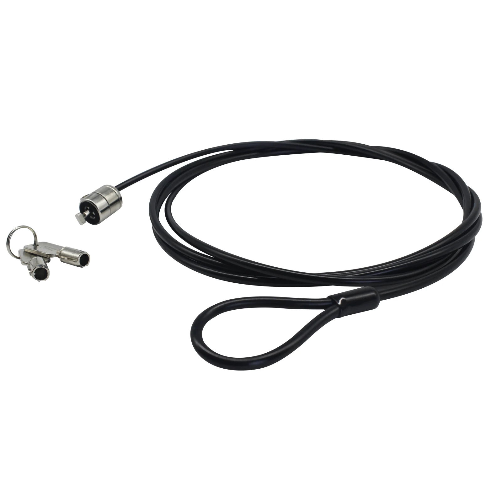 Hot Sale Zinc Alloy Computer Security Cable Lock With Keys Anti-theft ...